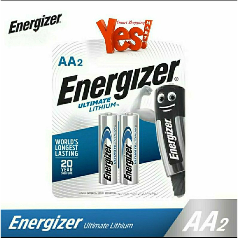 Jual Energizer Ultimate Lithium AA A2 Battery | Shopee Indonesia