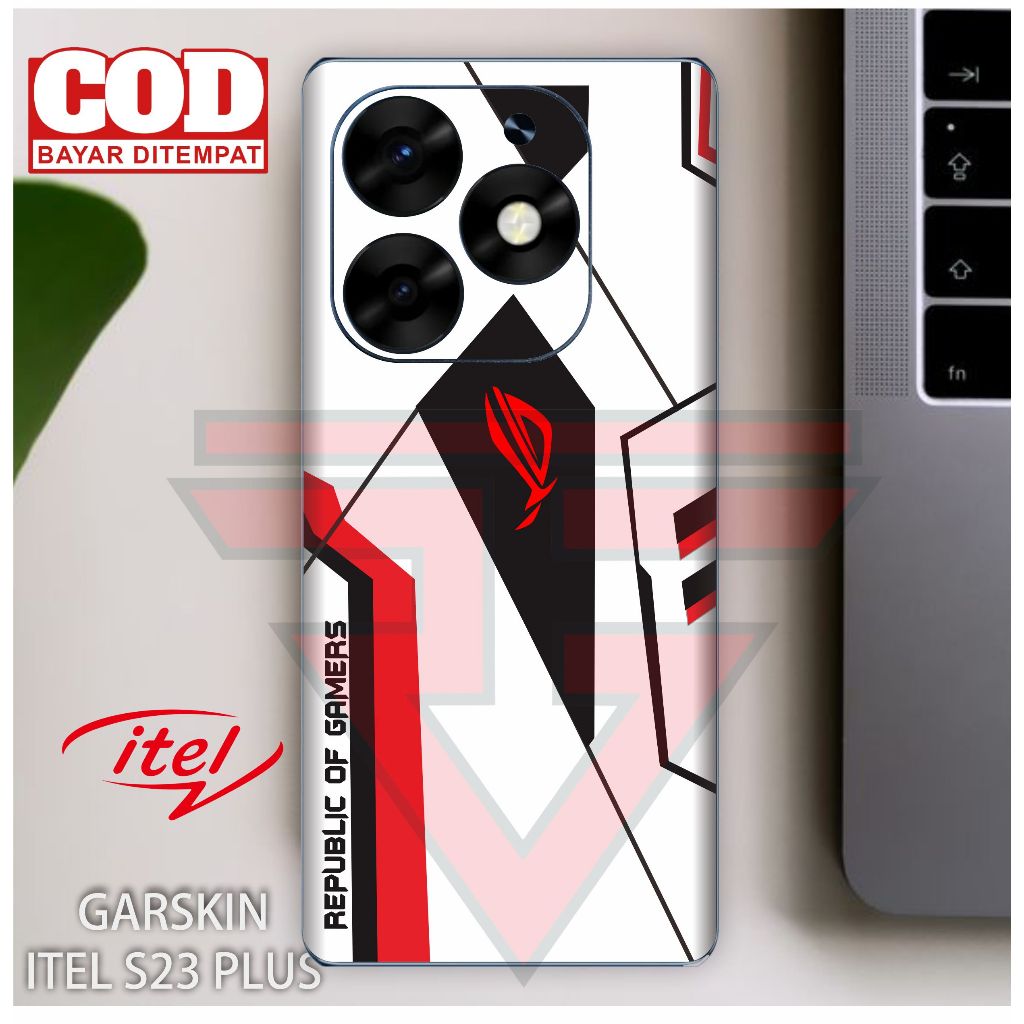 Jual COD GARSKIN ITEL S23 PLUS MOTIF GAMER - BACKSKIN ITEL S23 PLUS ...