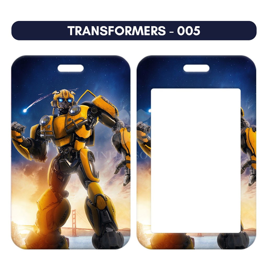 Jual (N009) Nametag Transformers Tanpa Tali / Card Holder Cartoon / ID ...