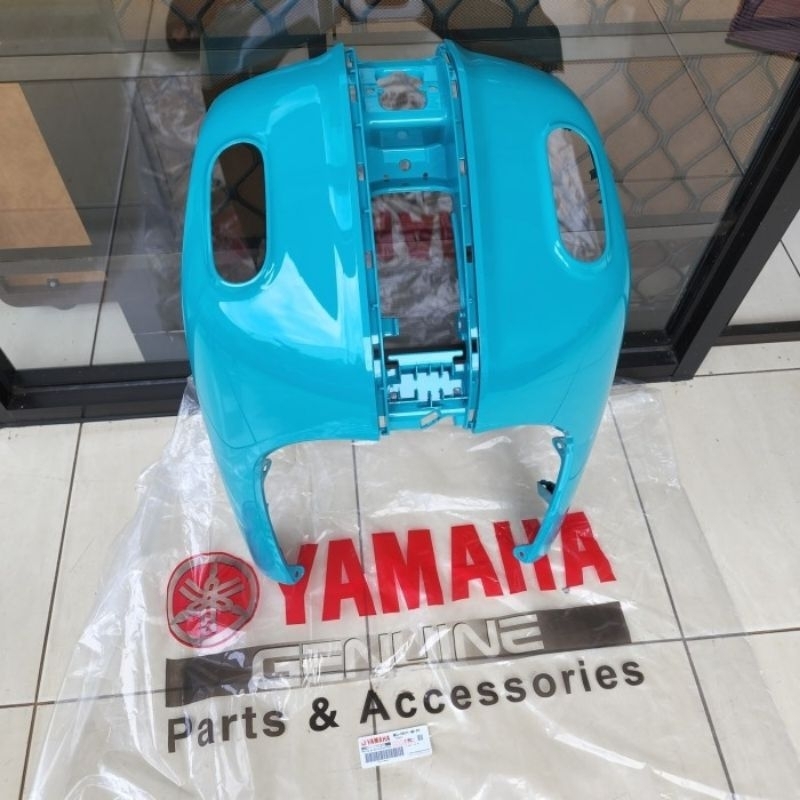 Jual Cover Front Panel Tameng Depan Fazzio Hijau Tosca ORIGINAL YAMAHA ...