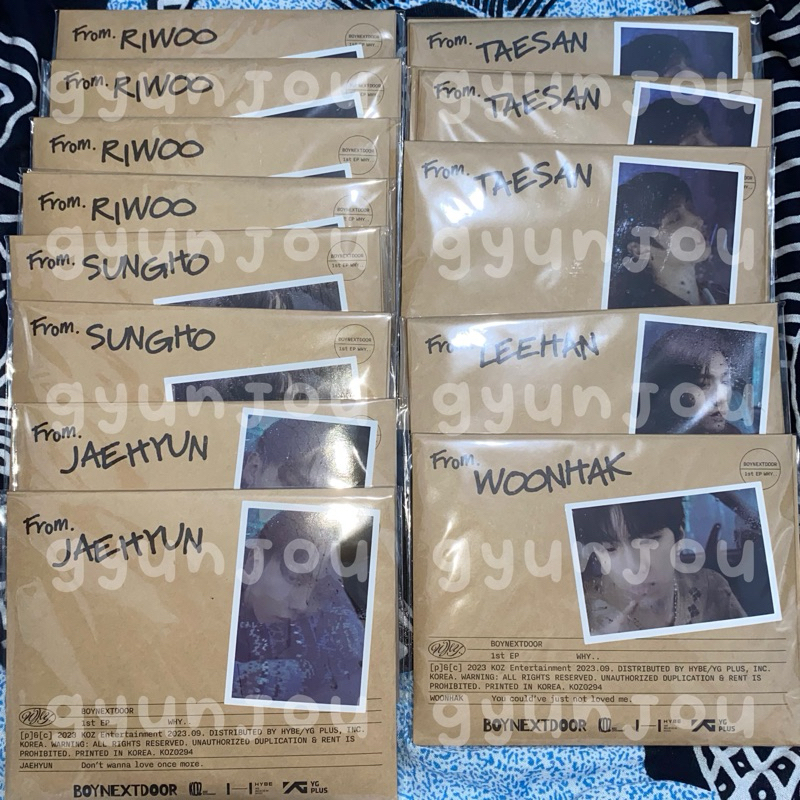 Jual BOYNEXTDOOR - WHY.. (LETTER VER. / KPOPMERCH) | Shopee Indonesia