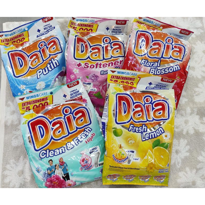 Jual DAIA DETERGEN 245gr | Shopee Indonesia