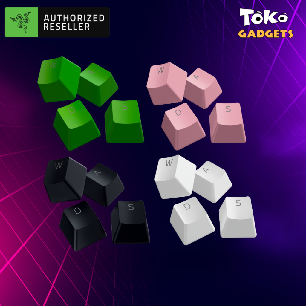 Jual Razer PBT Keycap Coiled Cable Upgrade Set Gaming Keyboard Kit ...