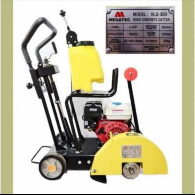 Jual Mesin Potong Aspal Beton road/ Concrete Cutter 350mm 5,5Hp ...