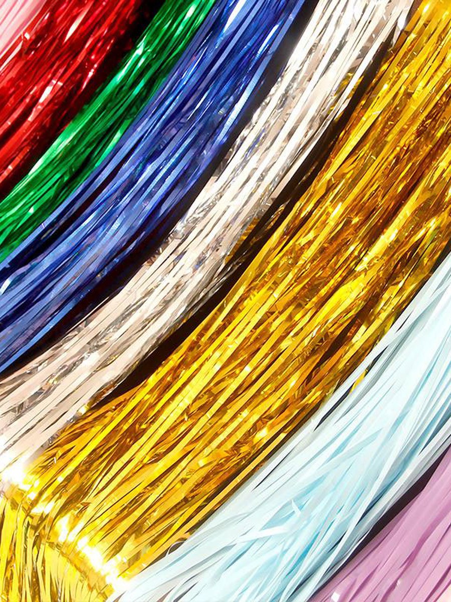 Jual Rumbai Foil Foil Curtain Tirai Balon Party Pernikahan Backdrop 2m ...
