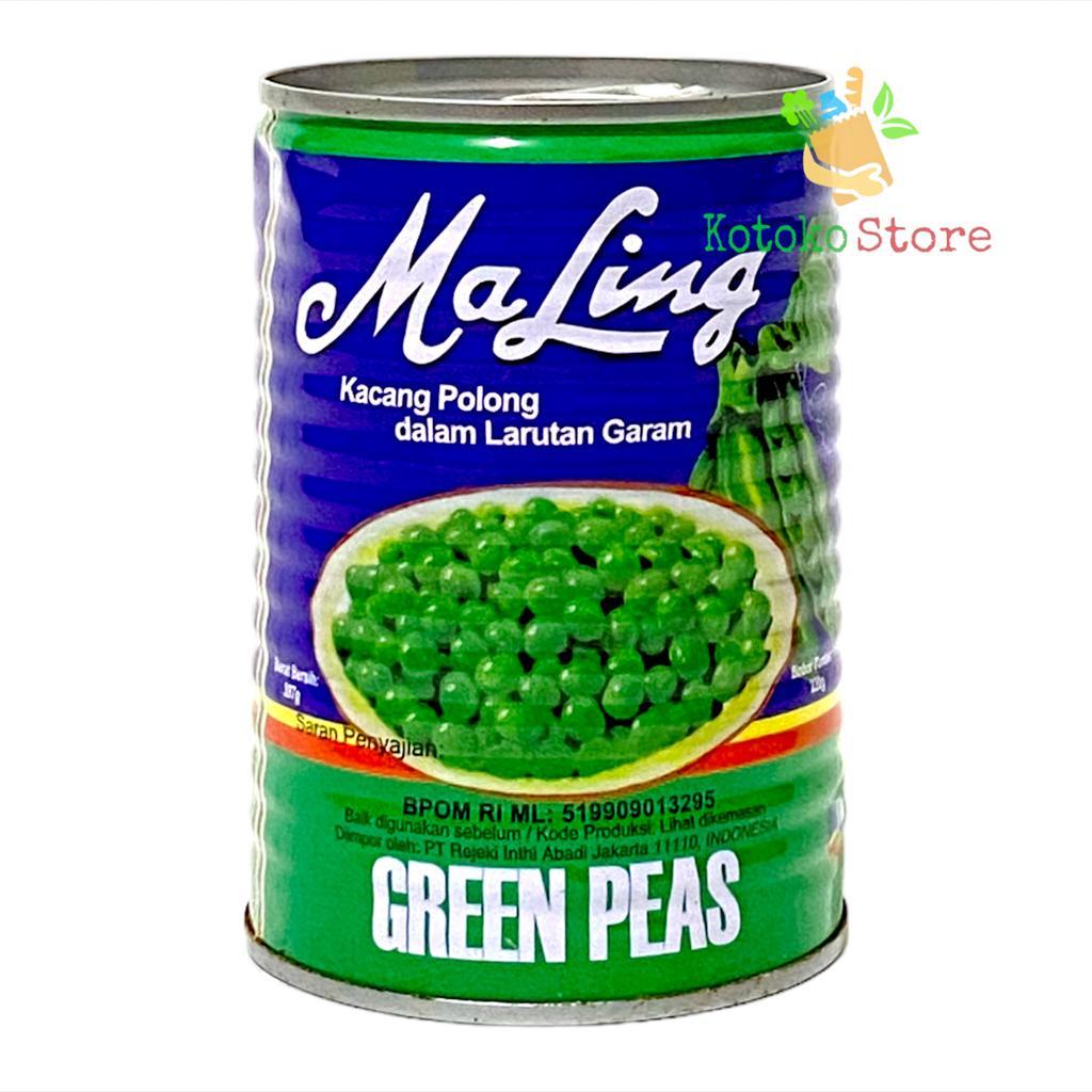 Jual Kacang Polong Kaleng Maling / Green Peas Maling 397gr | Shopee ...