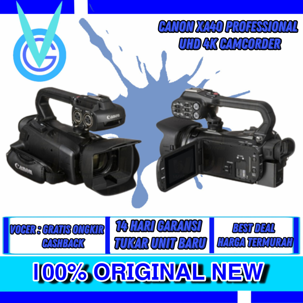 Jual Canon XA40 Professional UHD 4K Camcorder | Shopee Indonesia