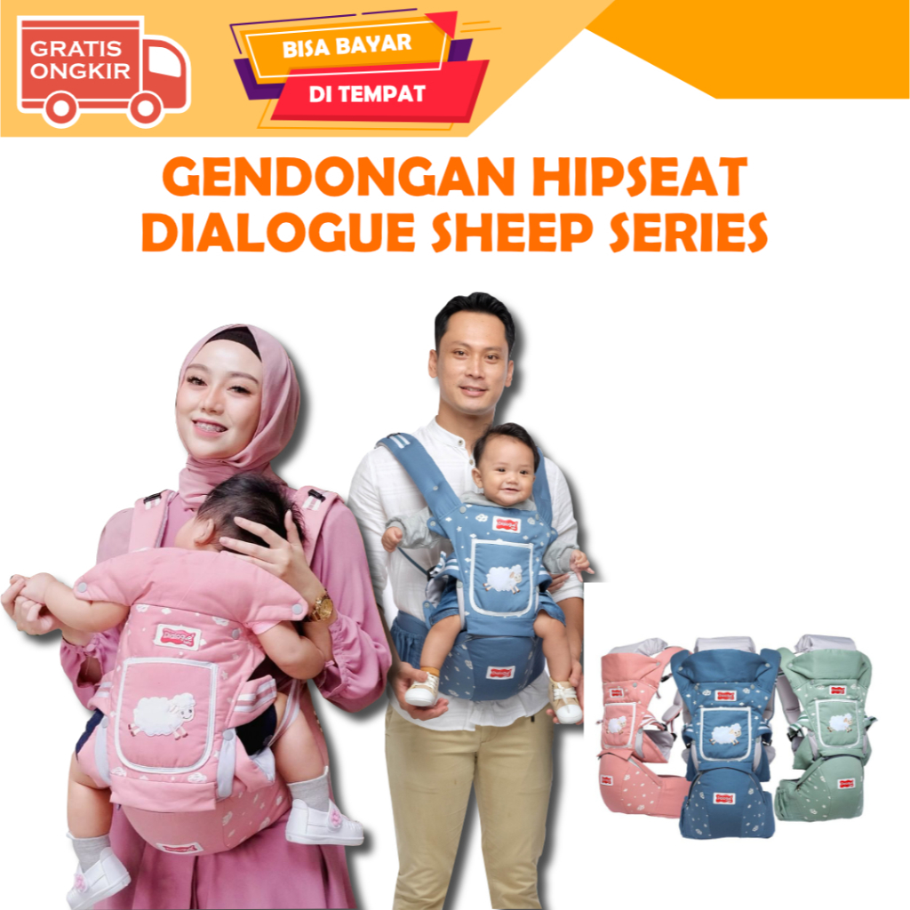 Jual Gendongan Bayi / Baby Hipseat Dialogue Baby Hipseat and Carrier ...