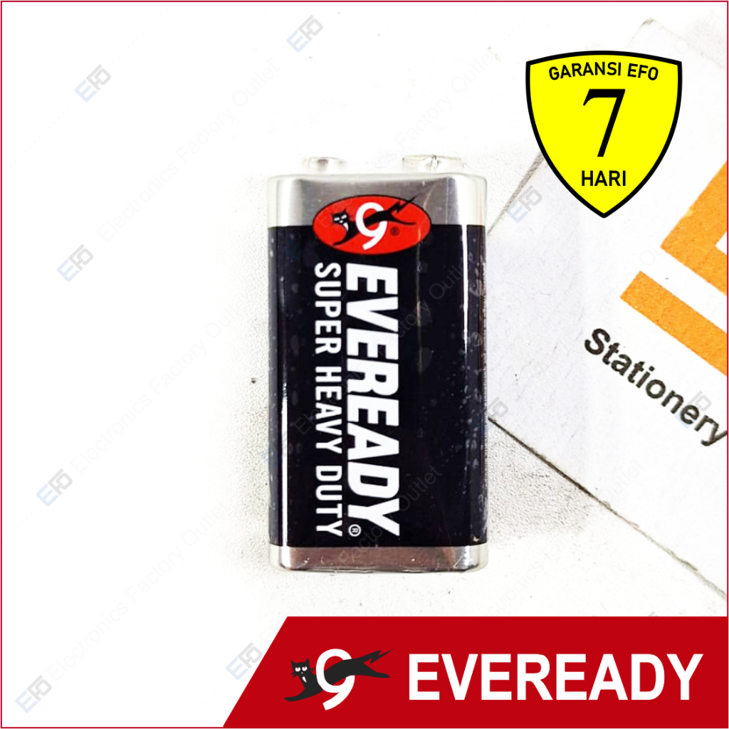Jual Baterai Kotak Eveready 9V - Battery 9 V | Shopee Indonesia