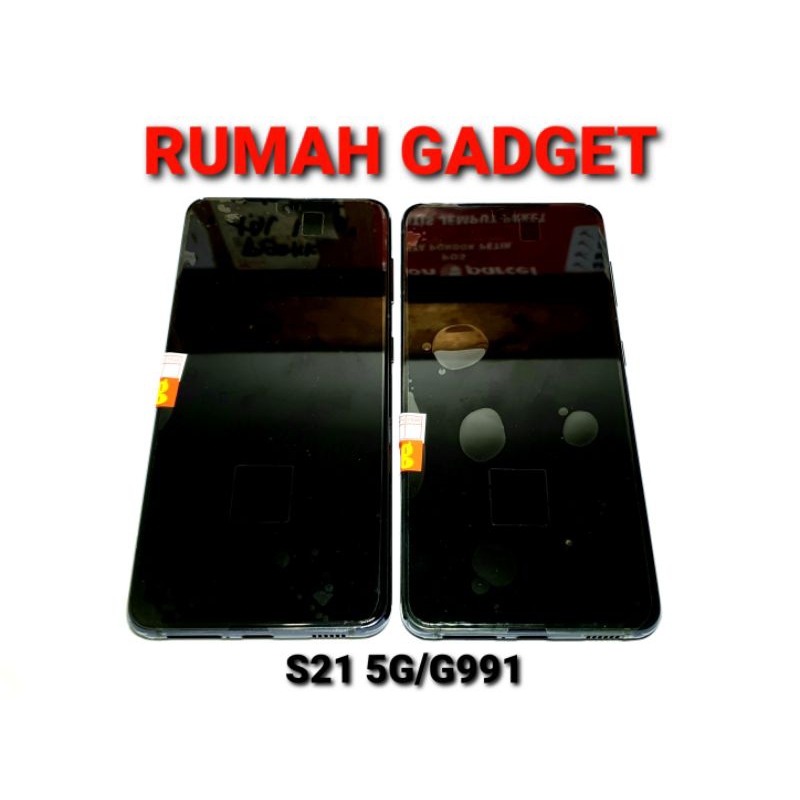 Jual LCD SAM S21 5G /G991 FULLFRAME TOUCHSCREEN OLED/ORG | Shopee Indonesia