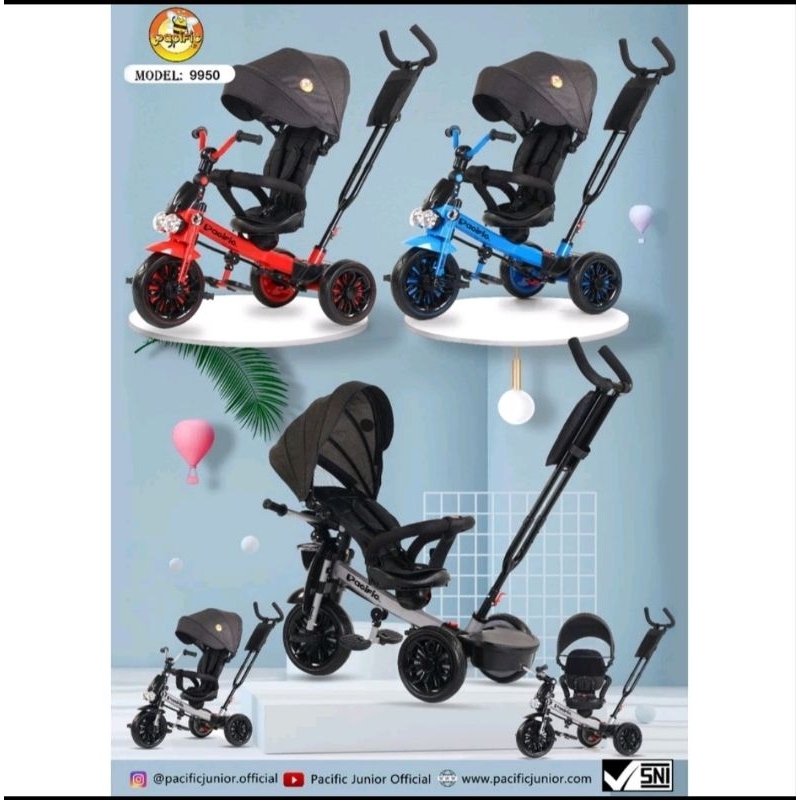 Jual Sepeda Roda 3 Pacific PC-9950 | Shopee Indonesia
