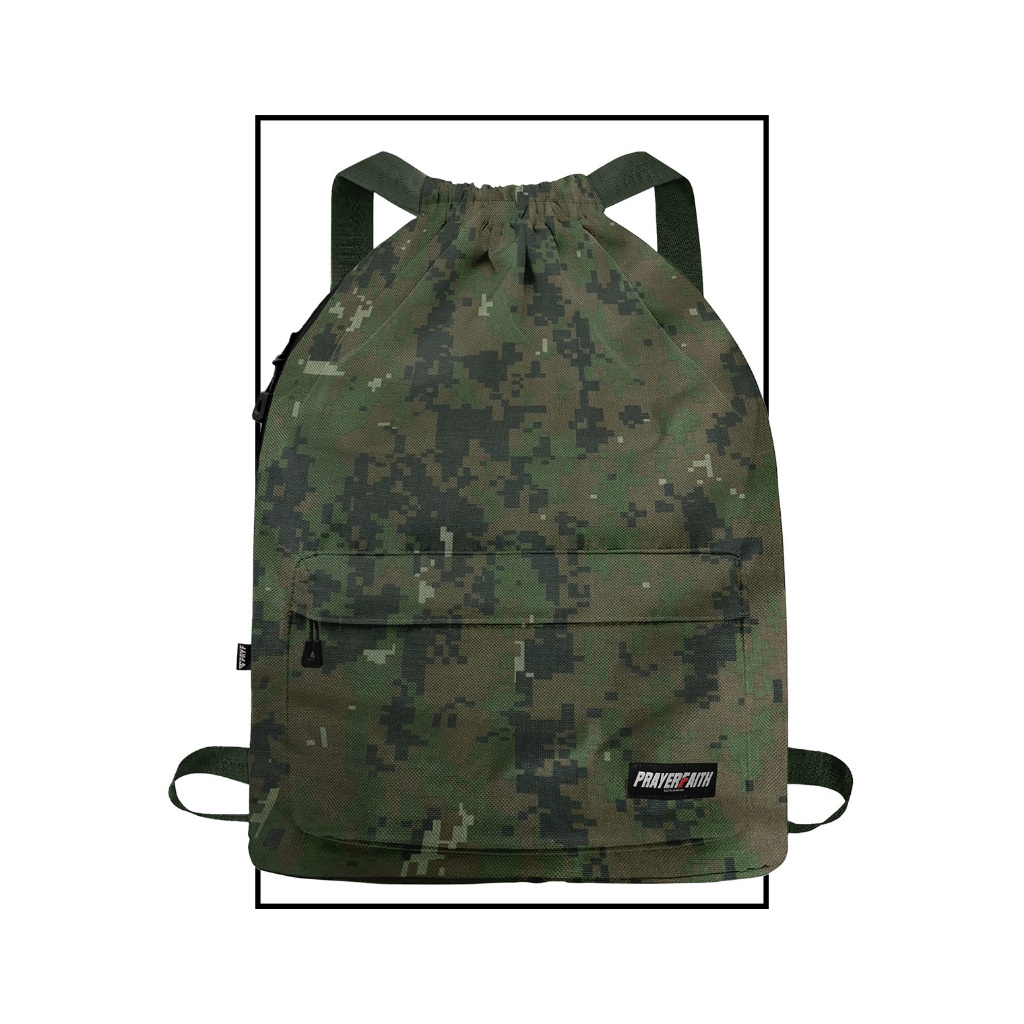 Jual String Bag Camo Loreng Pria Wanita Unisex Tas Serut Travel Anti Air | Shopee Indonesia