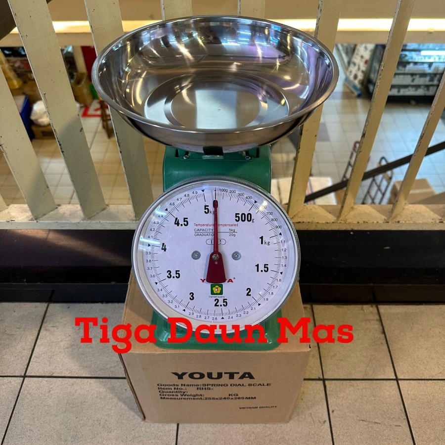 Jual Timbangan Kualitas Vietnam Youta 5 Kg Timbangan Duduk Jarum 5 Kg | Shopee Indonesia