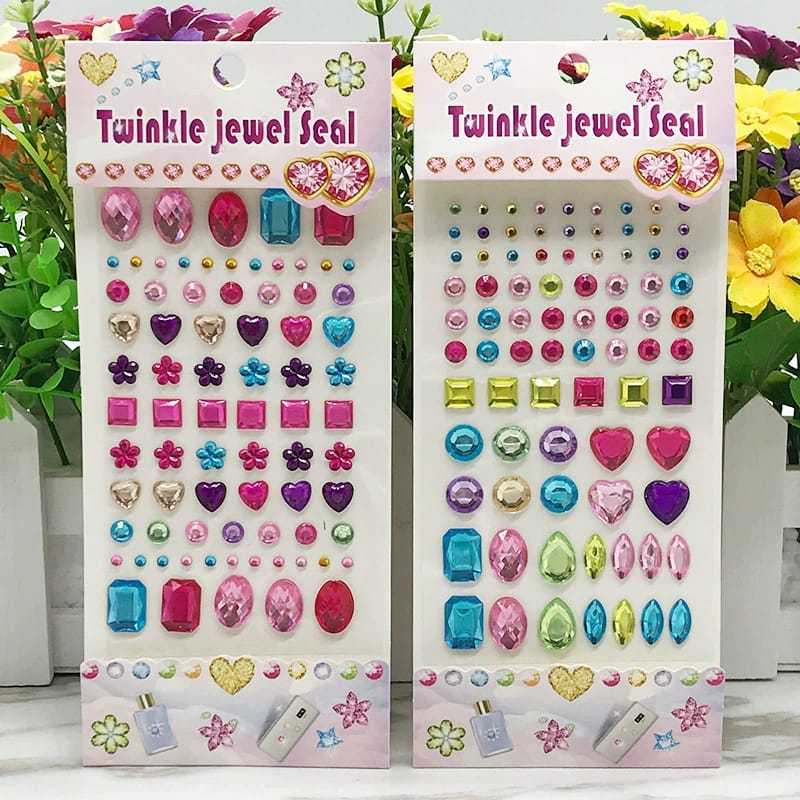 Jual STICKER MANIK DIAMOND TIMBUL DECO SCRAPBOOK DIY TUMBLER CASE HP ...