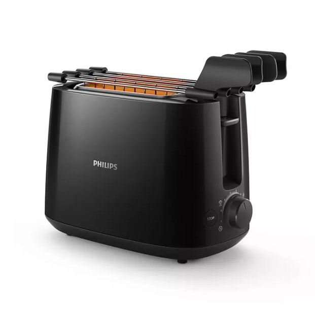 Jual Daily Toaster Pemanggang Roti HD2583/90 ID Bunwarmer Philips ...