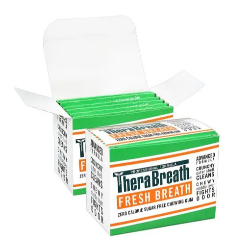 Jual TheraBreath / Thera Breath Fresh Breath Chewing Gum | Shopee Indonesia