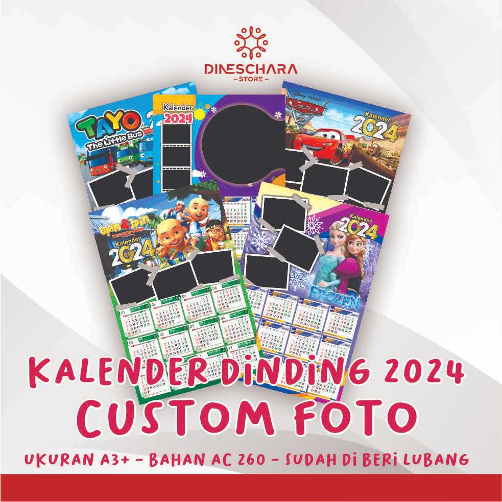 Jual KALENDER CUSTOM FOTO ANAK - KALENDER POSTER - KALENDER DINDING ...