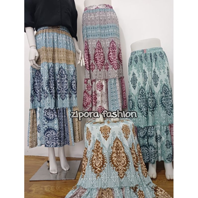 Jual ROK TUTU ,, MOTIF BATIK KEKINIAN | Shopee Indonesia