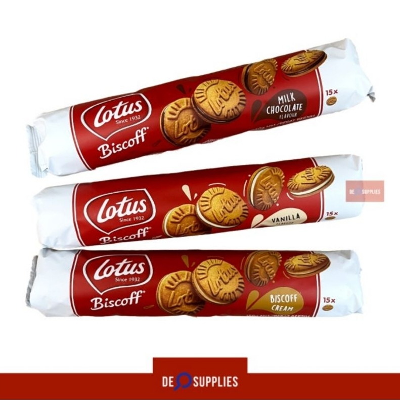 Jual Biskuit Biscoff Sandwich Cookies 150gr - Lotus Biscuit rasa ...