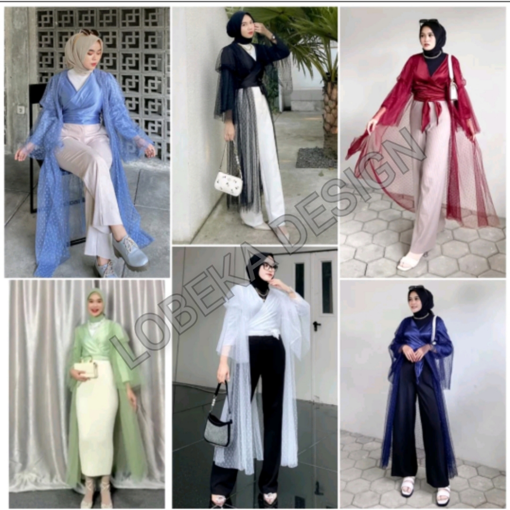 Jual OUTER WANITA/OUTER KONDANGAN/OUTER TULLE/OUTER CANTIK/OUTER PANTAI ...