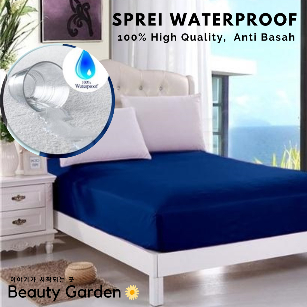 Jual Sprei WATERPROOF Full Karet Sprei 90,100,120 | Sprei 160,180,200 ...