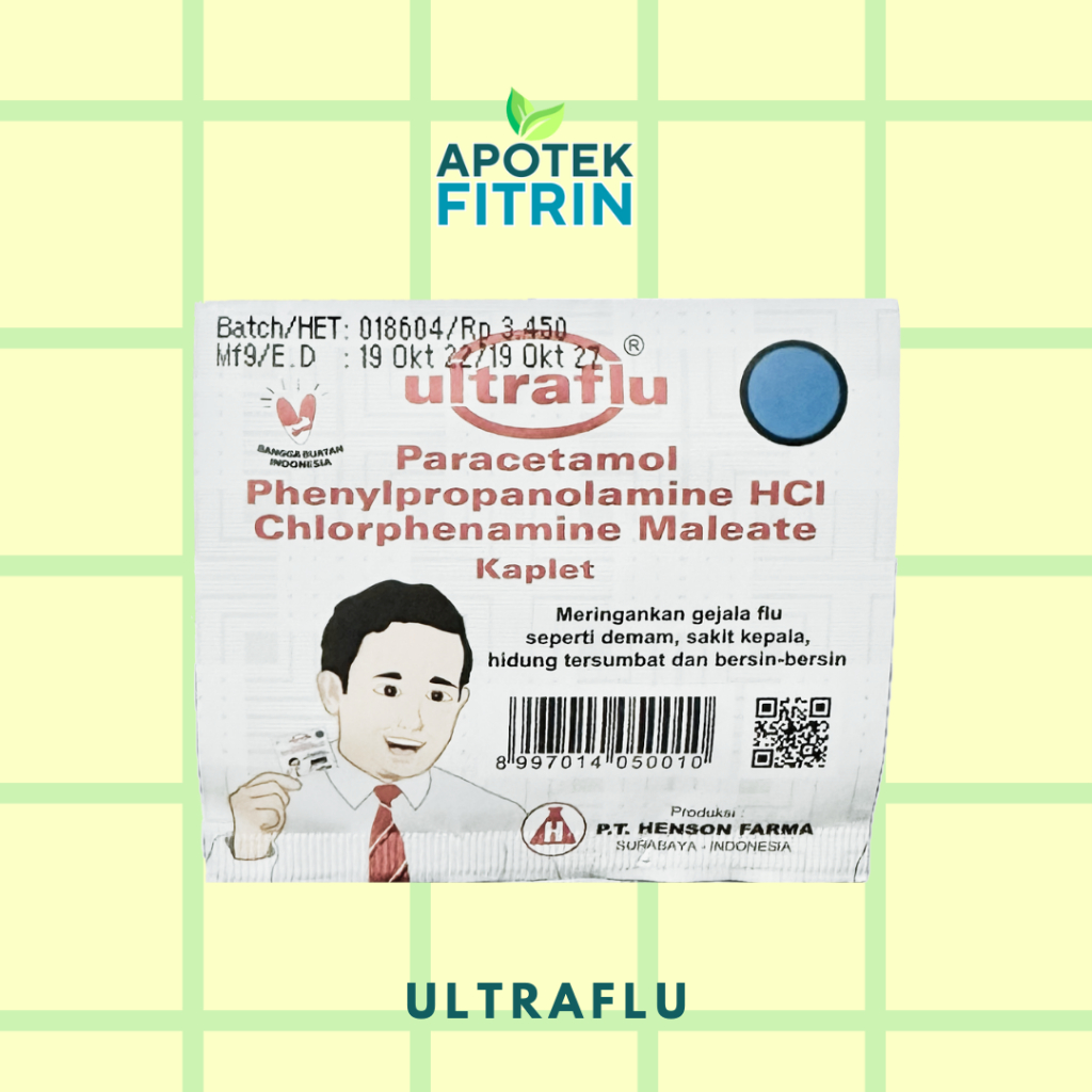 Jual ULTRAFLU STRIP 4 TABLET | Shopee Indonesia