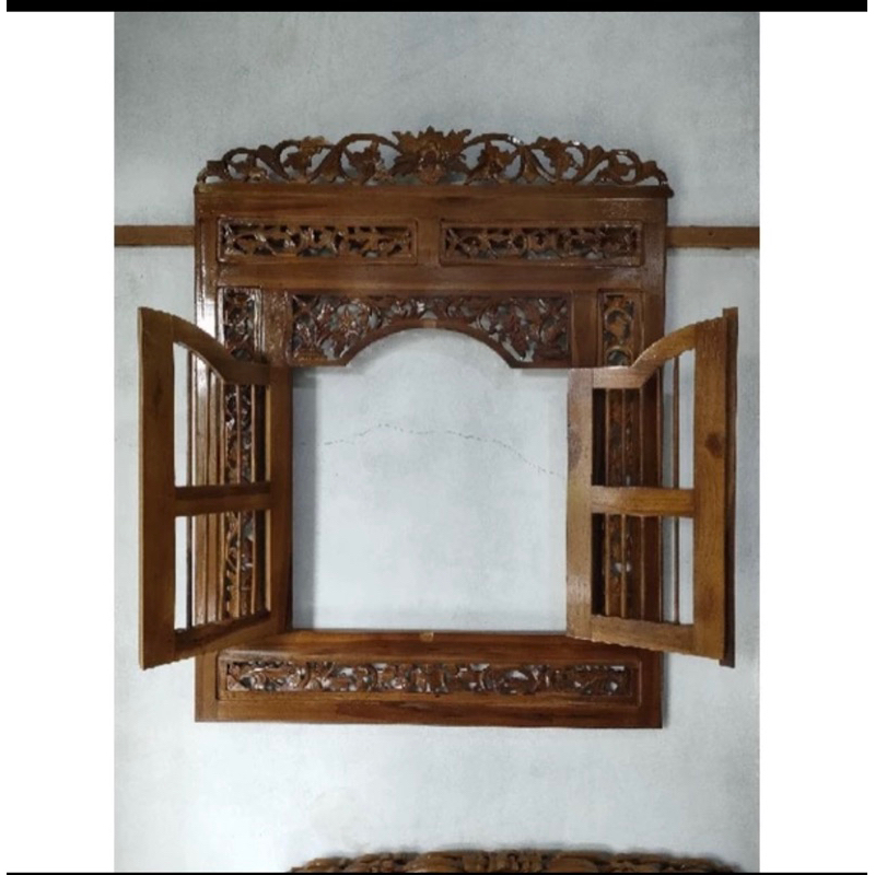 Jual krepyak cermin jati - krepyak cermin jendala jati | Shopee Indonesia