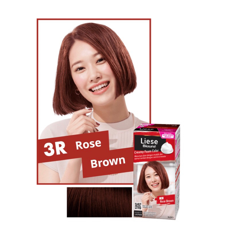 Jual Liese Blaune Creamy Bubble Hair Color Original pewarna rambut ...