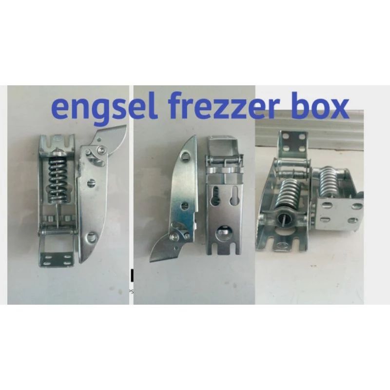 Jual engsel pintu frezer box/engsel pintu friser box 1 set isi 2 pcs ...