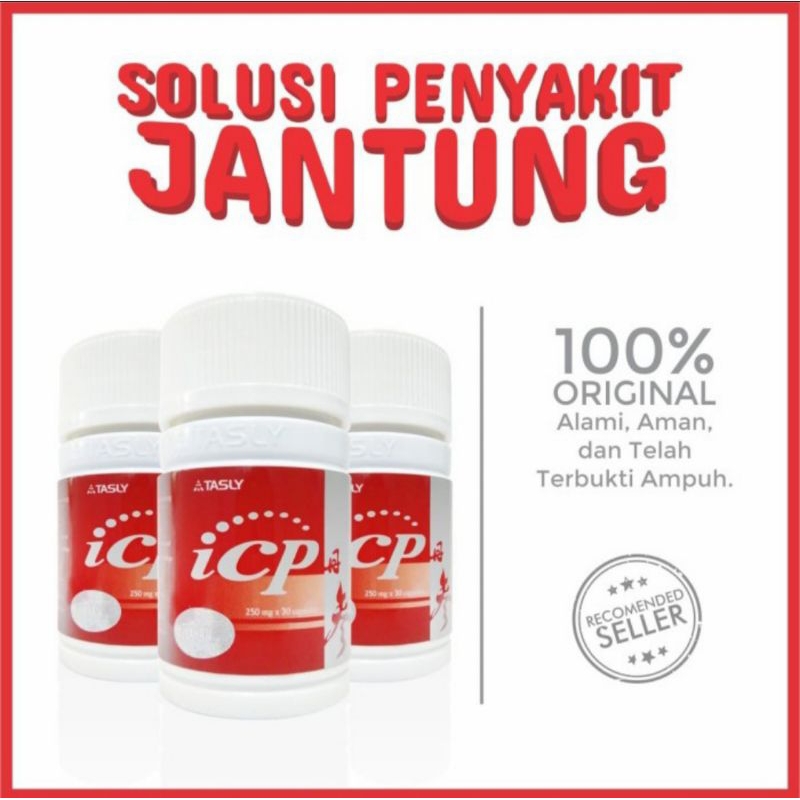 Jual CAPSULE ICP TASLY ORIGINAL ASLI OBAT ICP TASLI ASLI obat jantung ...