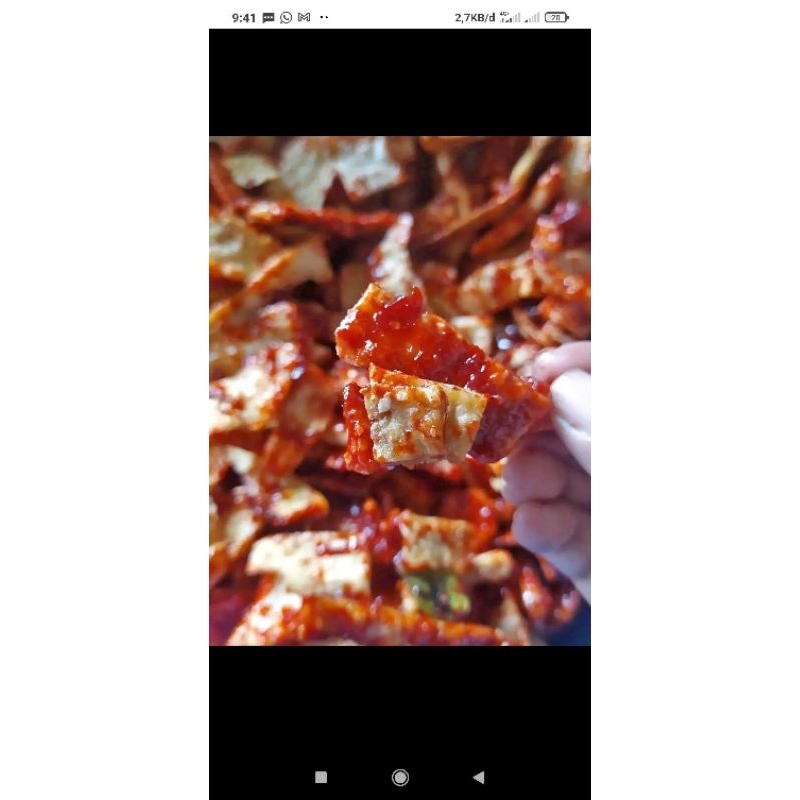 Jual kripik singkong/balung ketek/balung kuwuk/manggleng/magleng ...
