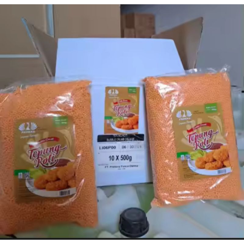 Jual bubble crumb crispy nugget , tepung roti 500gram | Shopee Indonesia
