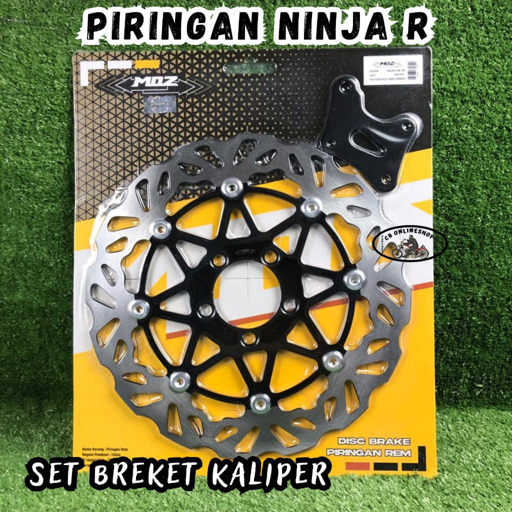 Jual PIRINGAN NINJA rr CAKRAM DEPAN NINJA 150 R SET BRECKET MODEL ...
