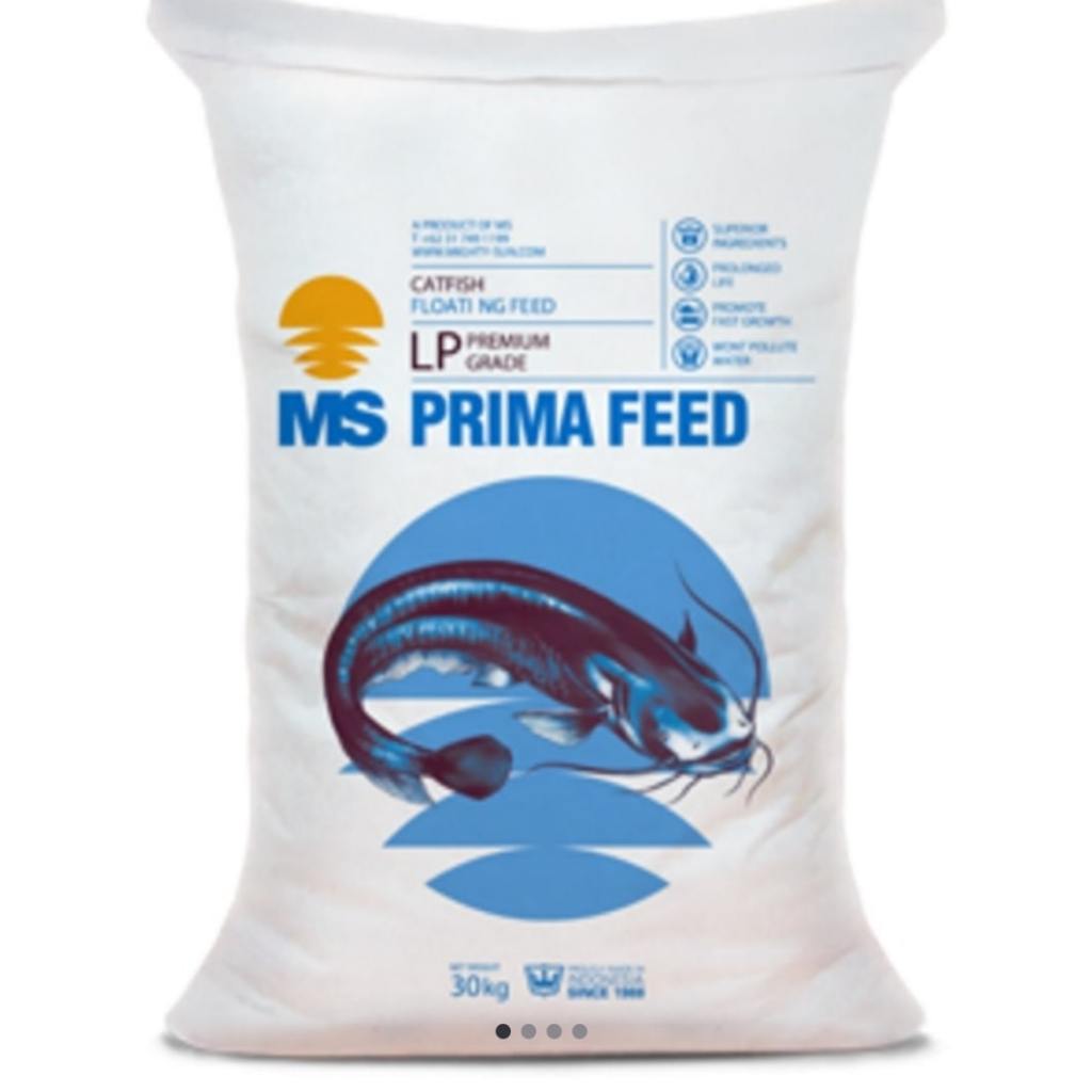 Jual 1 SAK KARUNG 30 Kg PRIMA FEED LP Pakan Lele Premium Grade Gurami ...