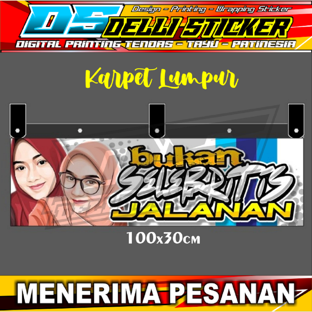 Jual Karpet Belakang Truk - Penahan Lumpur - tiker Karpet Gambar Wanita ...