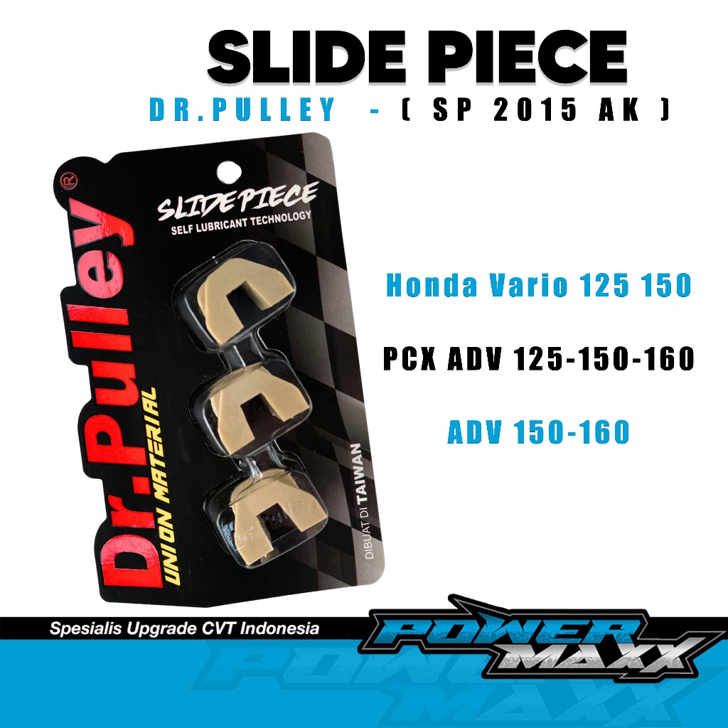 Jual Piece Slide Vario 125 150 Slider Dr Pulley PCX ADV 150 Slider ...