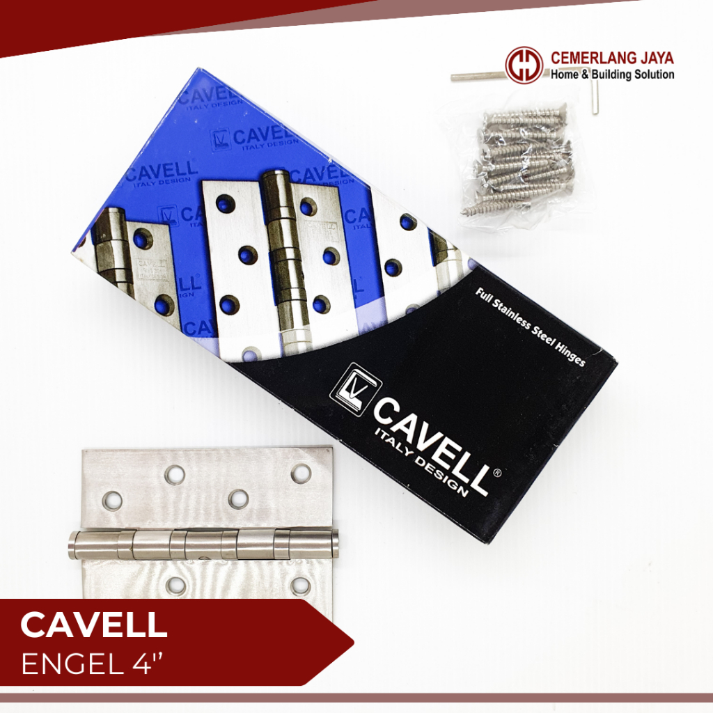 Jual CAVELL - engsel pintu 4 inch - hinge | Shopee Indonesia