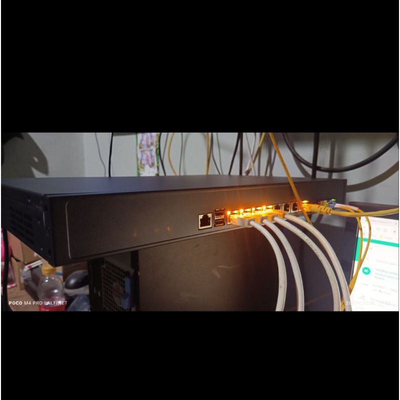 Jual Rackmount 1u server Firewall VYOS Mikrotik x86-64 PC spek gahar ...