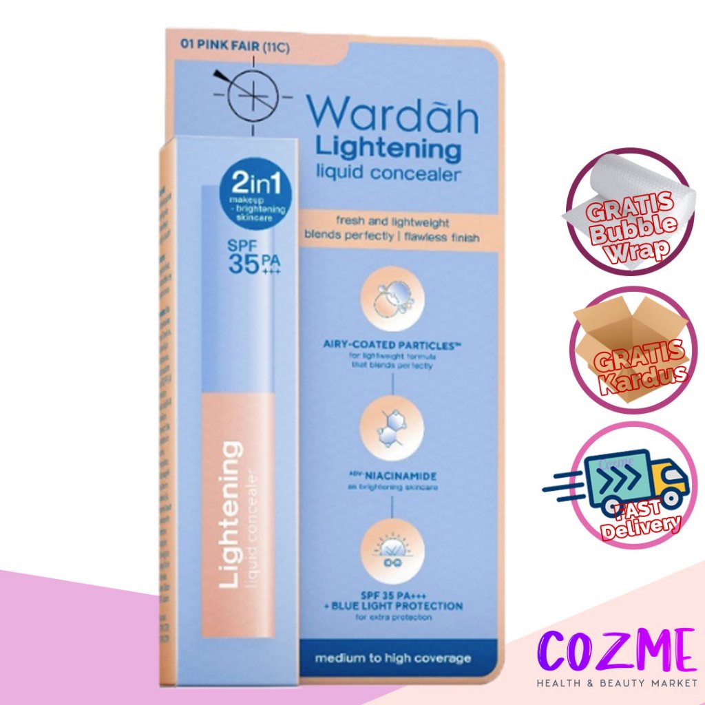 Jual WARDAH Lightening Liquid Concealer 7gr | Shopee Indonesia