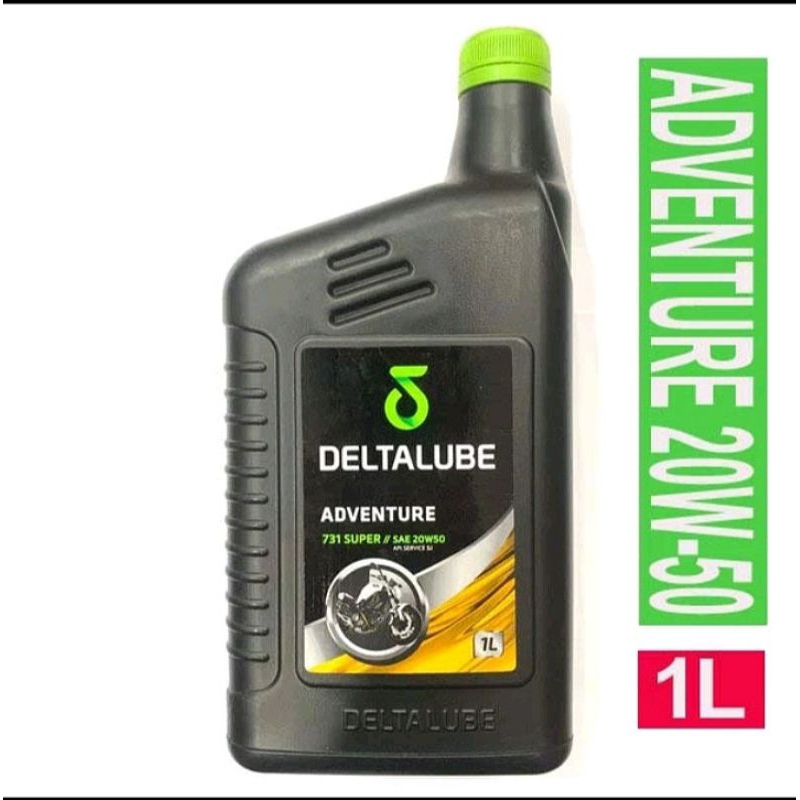 Jual DELTALUBE ADVENTURE 731 SUPER ENGINE OIL SAE 20W-50 API SJ ...