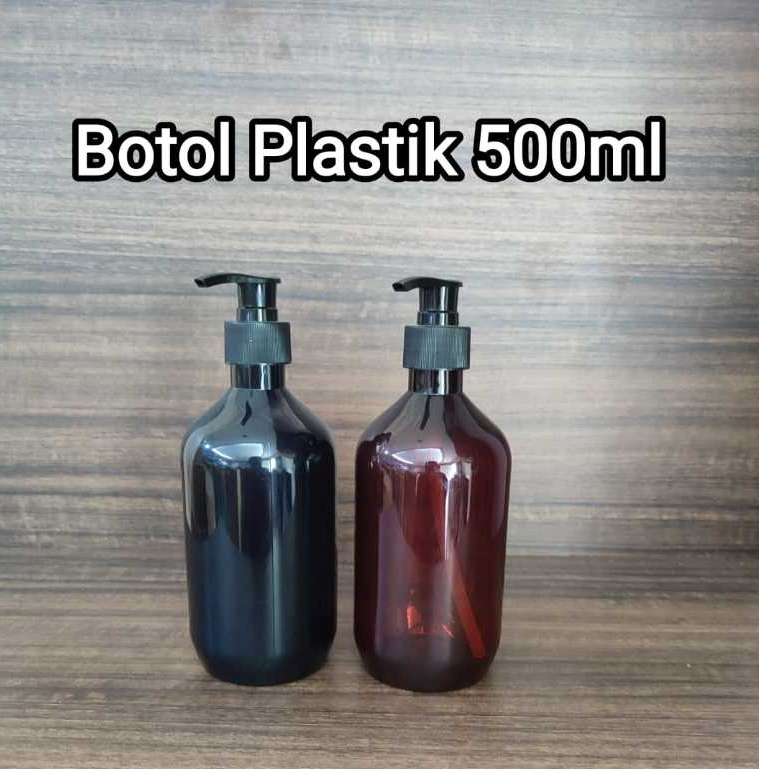 Jual Botol Plastik 500ml Botol Isi Ulang shampoo Botol kemasan Plastik ...