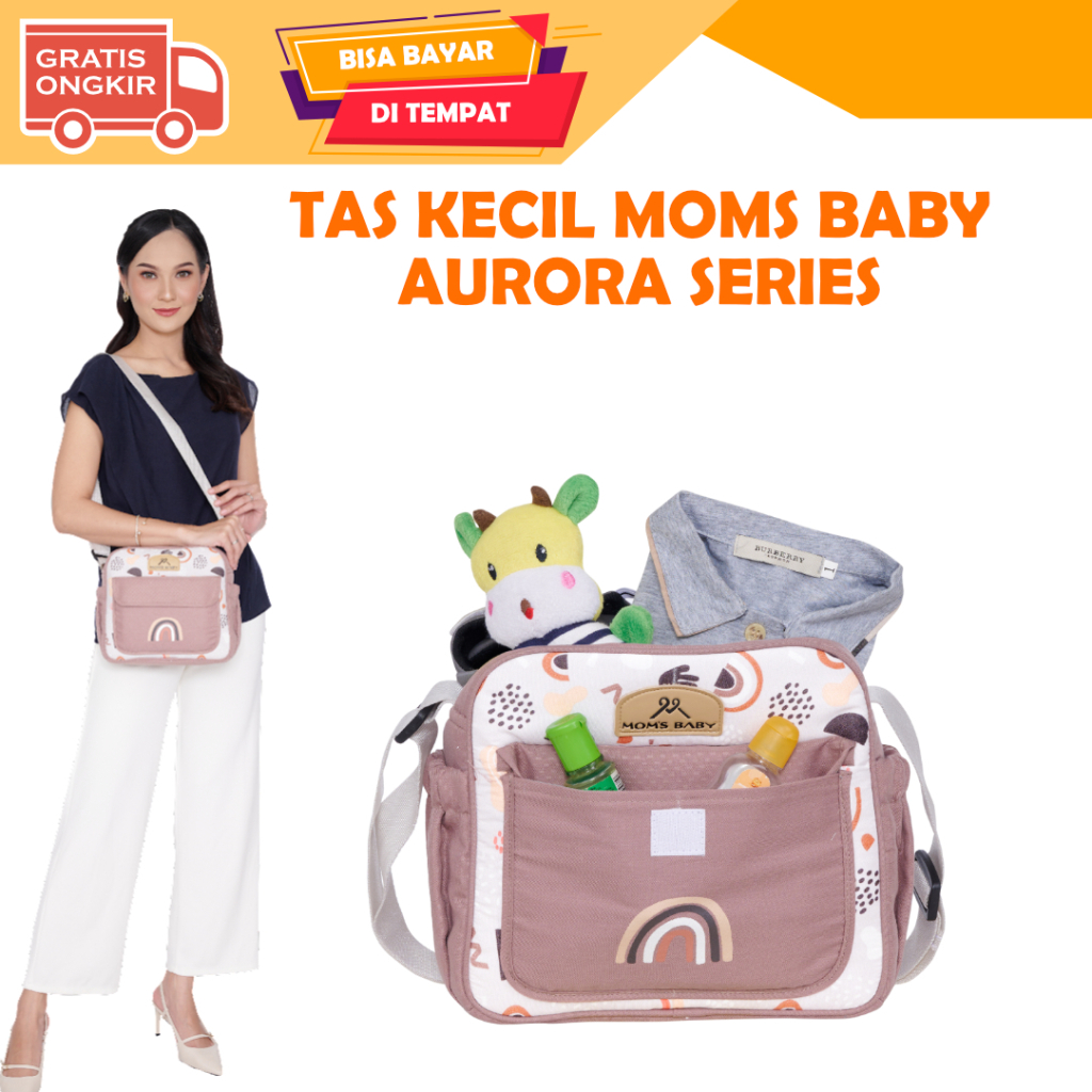 Jual Moms Baby Tas Bayi Kecil Wilona Series Tas Bayi Aurora | Shopee ...