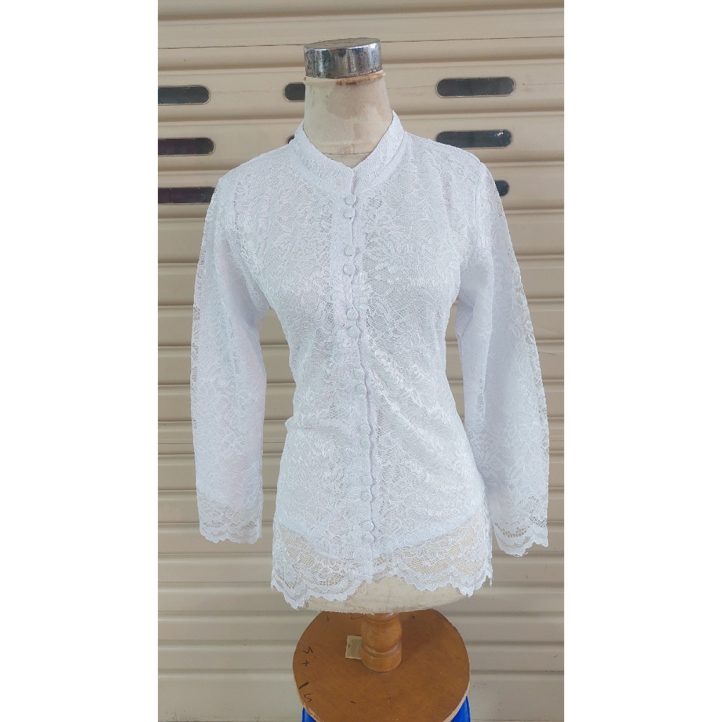 Jual Kebaya Kancing 12 | Kerah Shanghai | Kebaya Modern | Kebaya Lengan ...