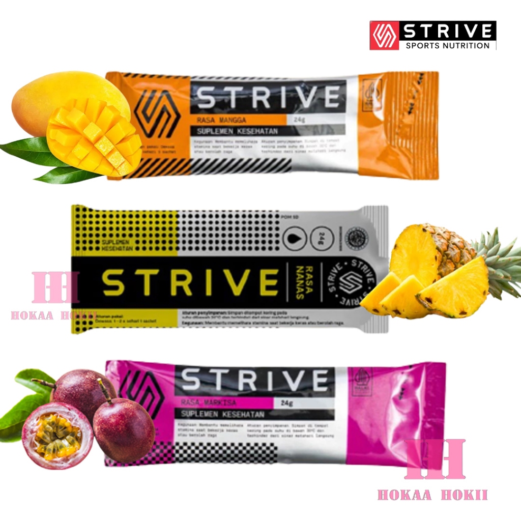 Jual Strive Energy Gel 1 Sachet 24 gr | Suplemen Kesehatan | Shopee ...