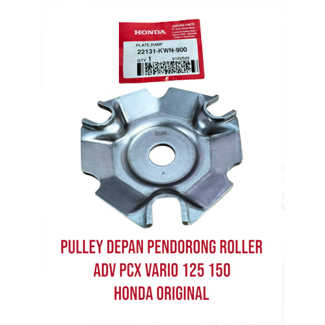 Jual PLAT RAMP BESI TUTUP RUMAH ROLLER ADV 150 PCX 125 PCX 150 VARIO ...