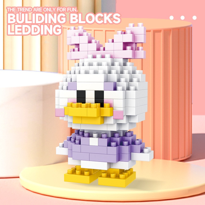 Jual Nano Block Model Karakter Mainan Balok Edukasi Anak DIY Bricks ...