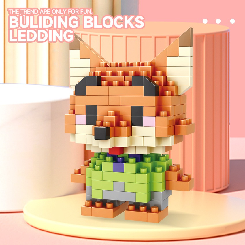 Jual Nano Block Model Karakter Mainan Balok Edukasi Anak DIY Bricks ...