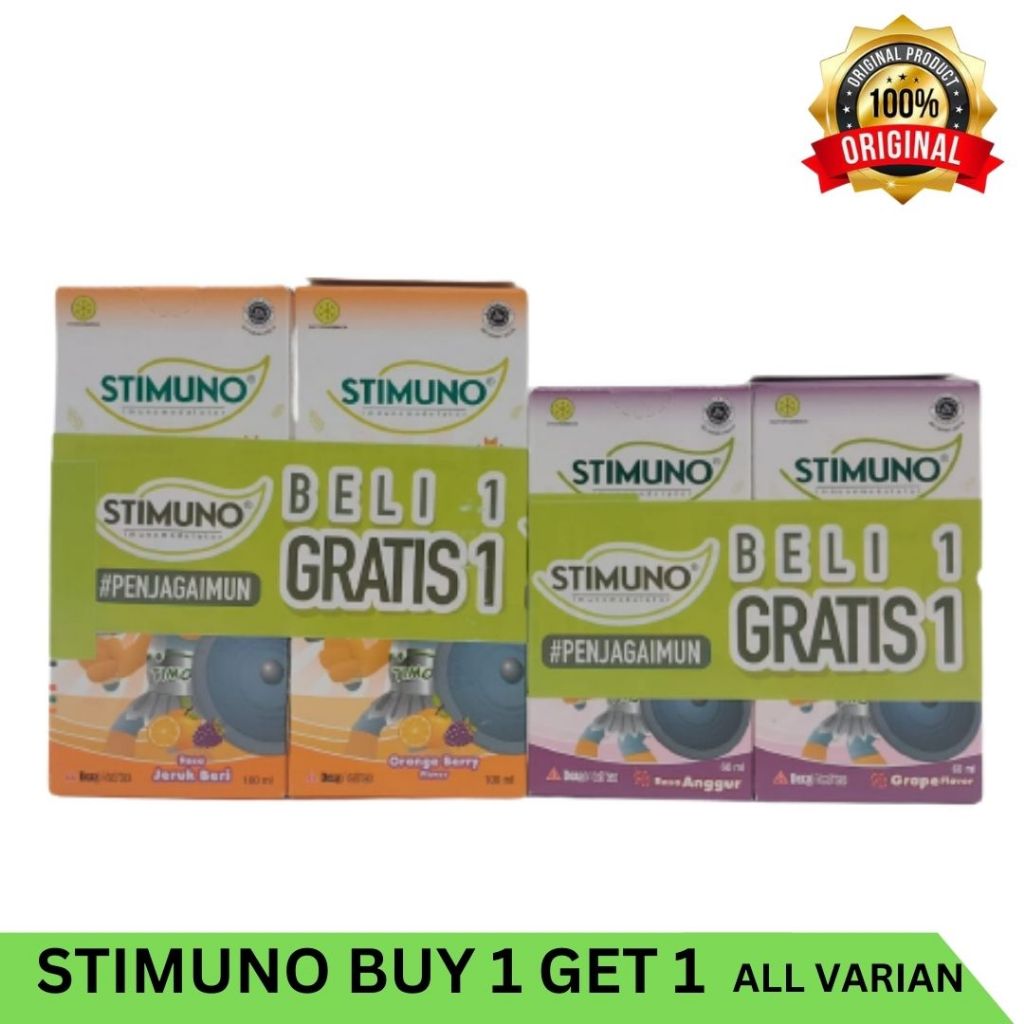 Jual Stimuno Syrup 60ml 100ml Rasa Original | Shopee Indonesia