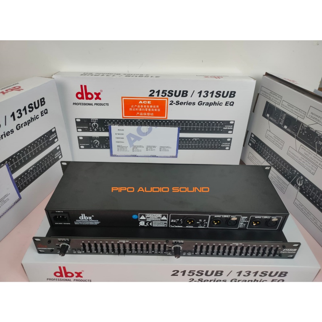Jual Equalizer DBX 215 Sub/ 215Sub Subwoofer / 215 SUB | Shopee Indonesia