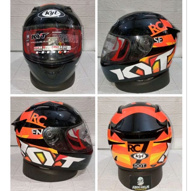 Jual HELM KYT RC SEVEN / RC7 ORIGINAL MOTIF | HELM FULL FACE | Shopee ...